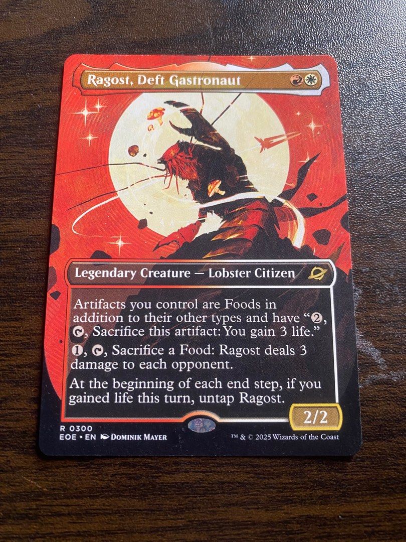 Ragost, Deft Gastronaut Magic the Gathering: Edge of Eternities ...