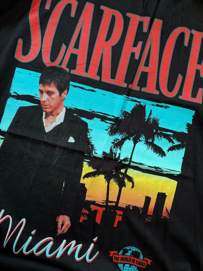 SCARFACE, Men's Fashion, Tops & Sets, Tshirts & Polo Shirts on Carousell