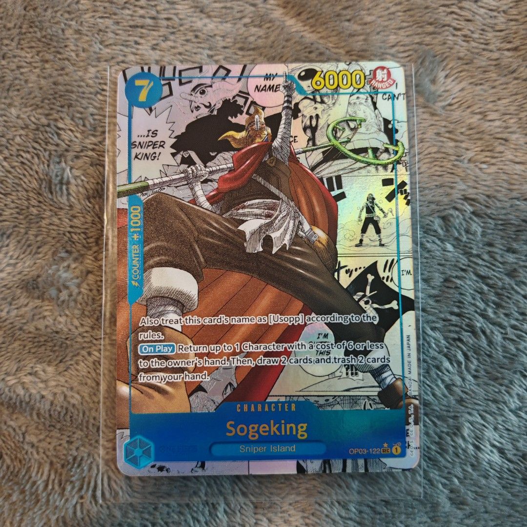 Sogeking Manga English PRB-01 ONE PIECE TCG, Hobbies & Toys, Toys ...
