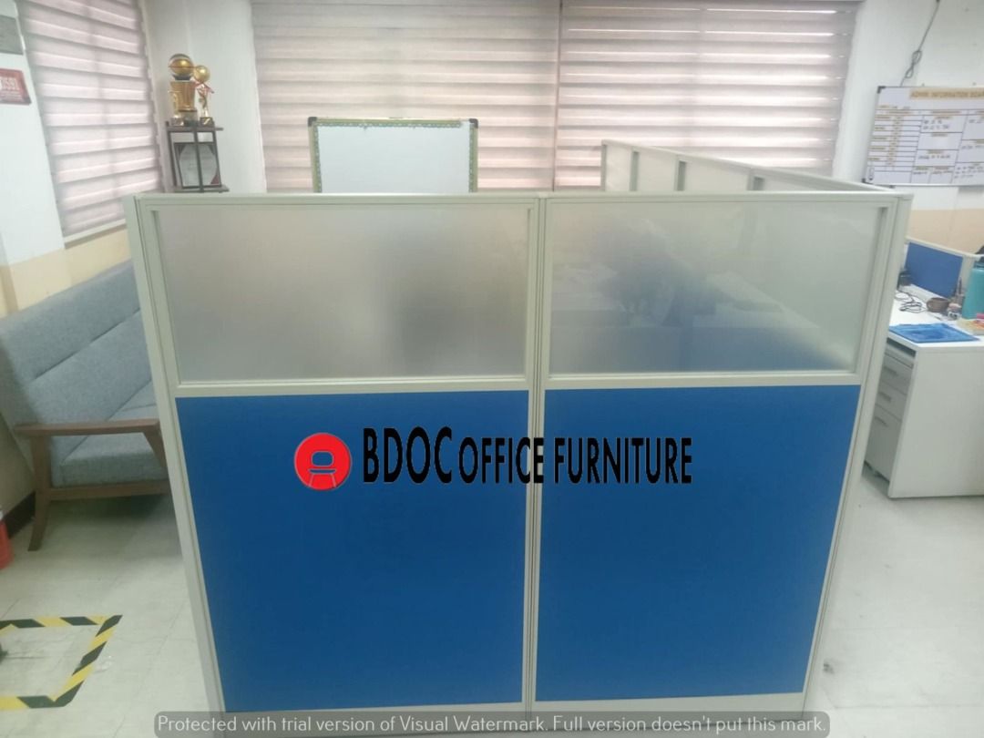 Steel Lockers - Mobile Pedestal Steel Cabinet - Fabric with Glass ...