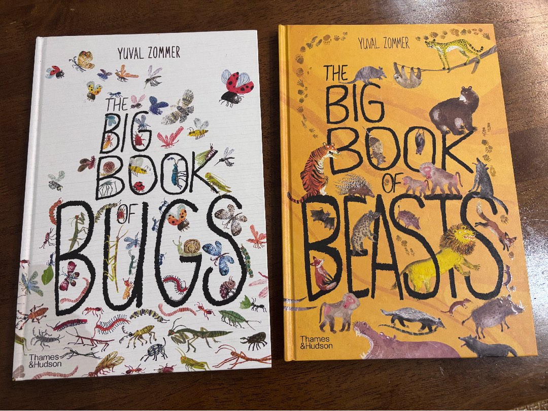 The Big Book Of Bugs and Beasts - Yuval Zommer - Thames & Hudson ...