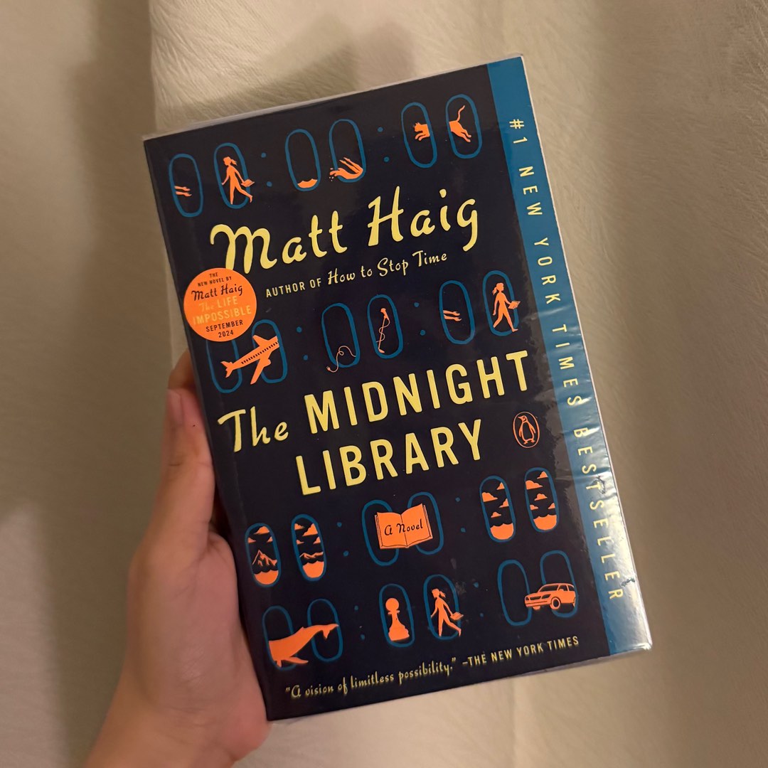 The Midnight Library by Matt Haig, Hobbies & Toys, Books & Magazines ...