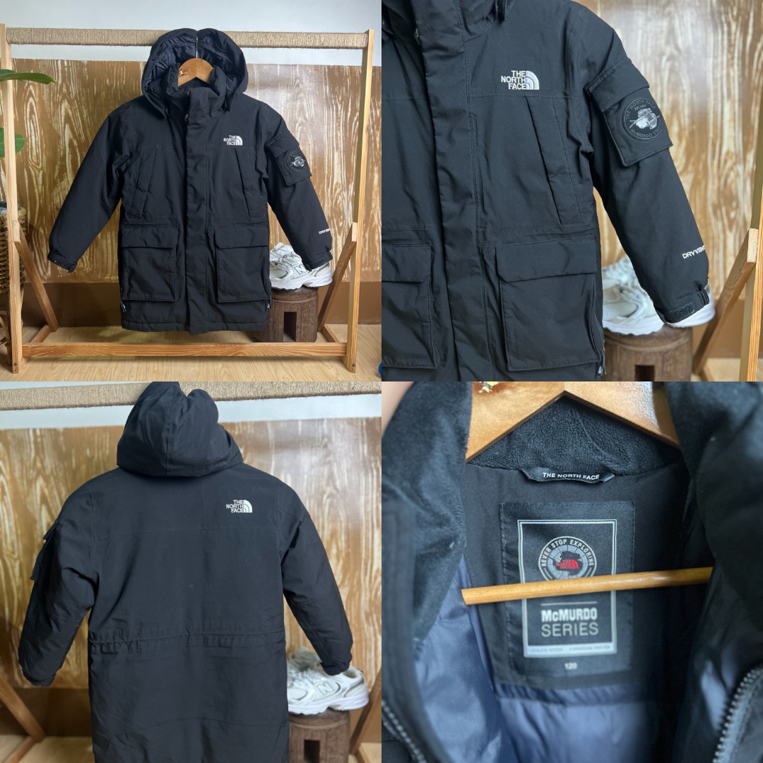 THE NORTH FACE X MC MURDO PUFFER JACKET 7-8, Babies & Kids, Babies ...