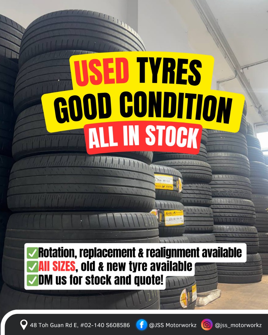 USED Tyres Available | Clearance Sale • Balancing • Rotation ...