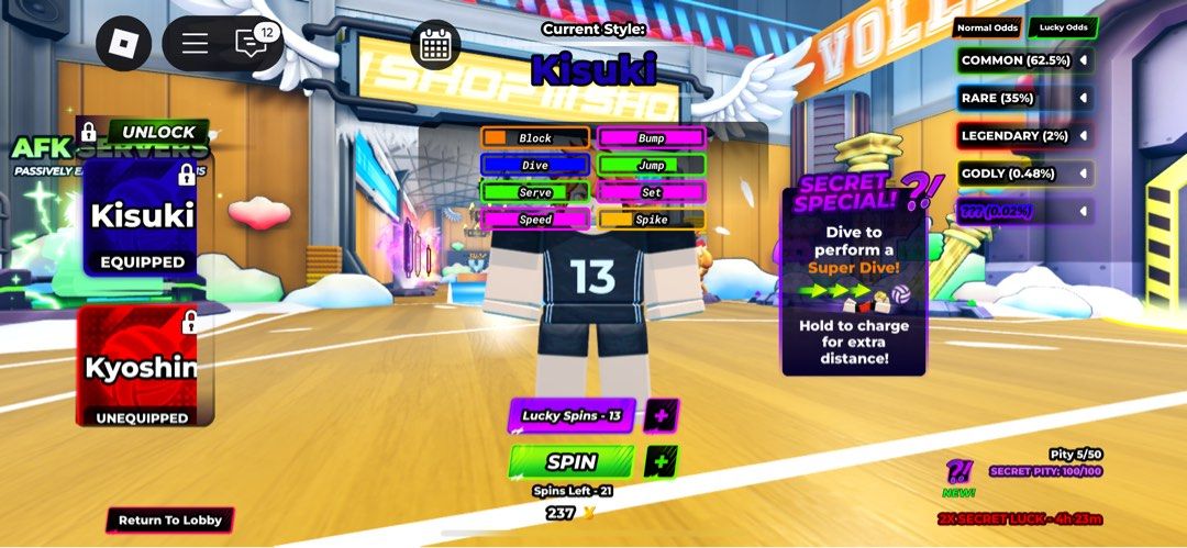 Volleyball Legends account (can nego)(read desc), Video Gaming, Video ...