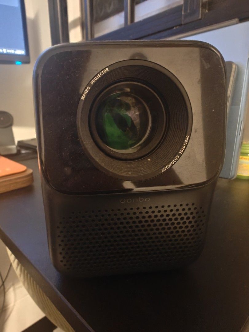 Wanbo T2 Max projector, TV & Home Appliances, TV & Entertainment ...