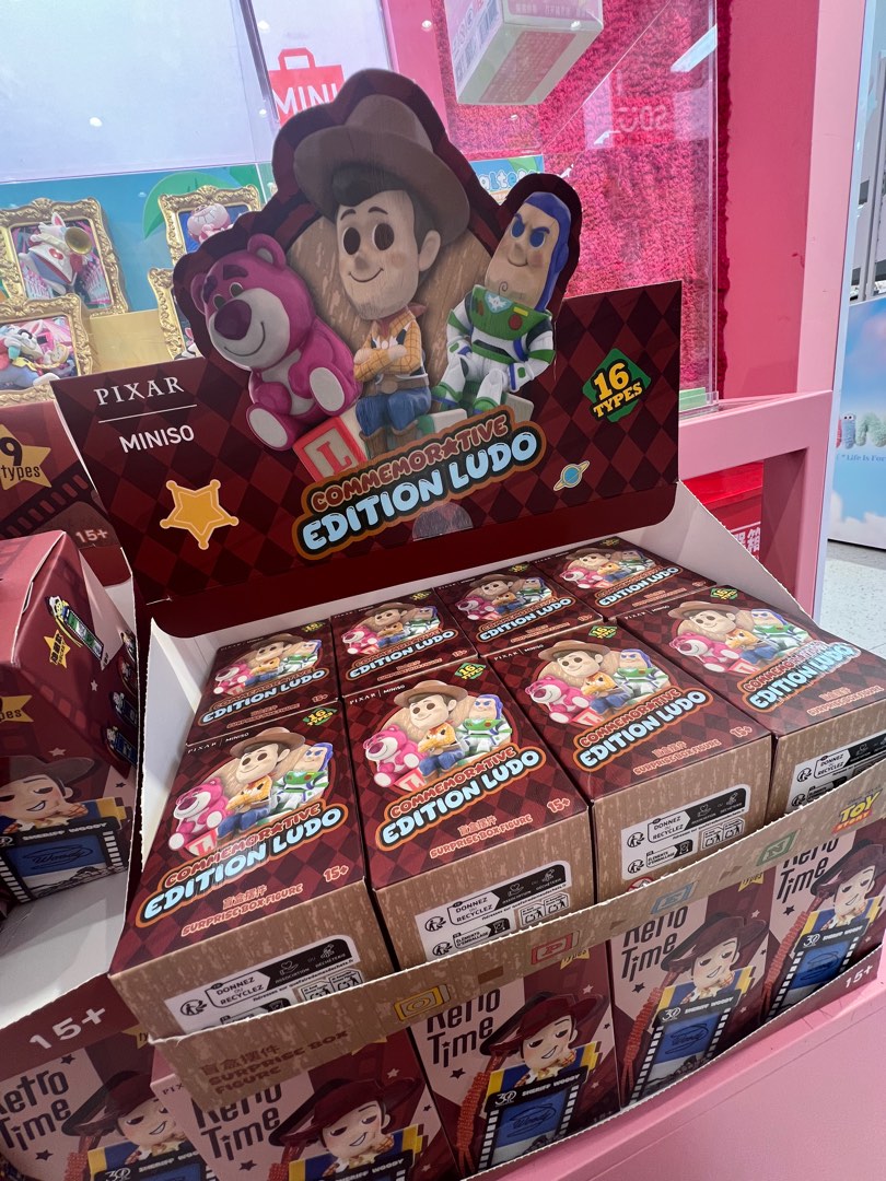 WTT/WTS Pixar Miniso Toy Story Commemorative Edition Ludo, Hobbies ...