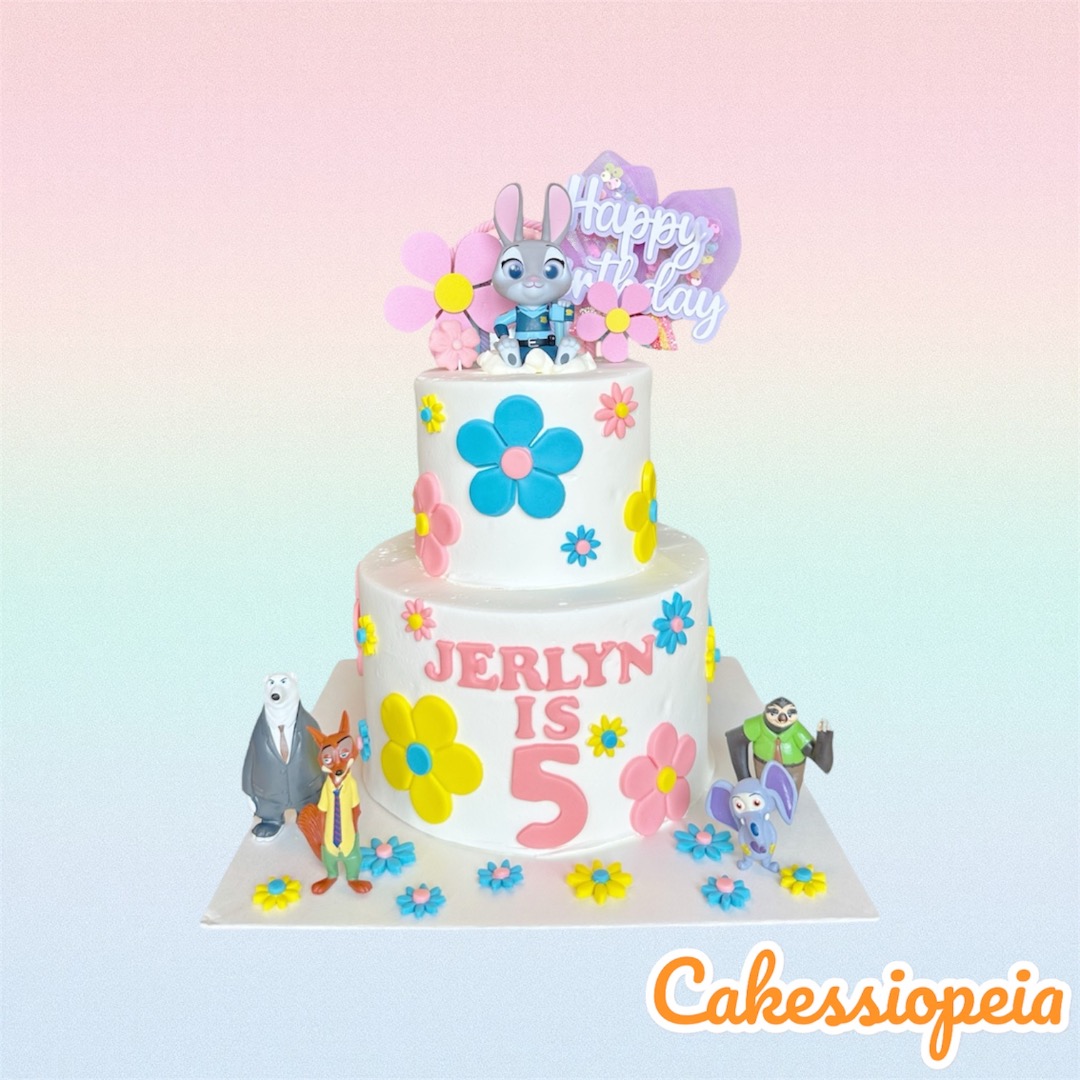 Zootopia Design Cake/Birthday Cake/Customised Cake, Food & Drinks ...