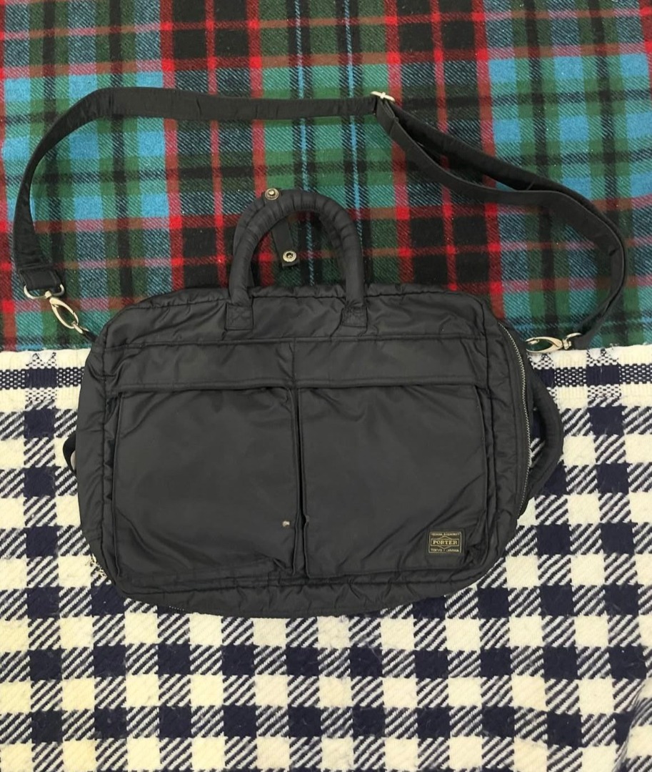3 way tas porter, Fesyen Pria, Tas & Dompet , Ransel di Carousell