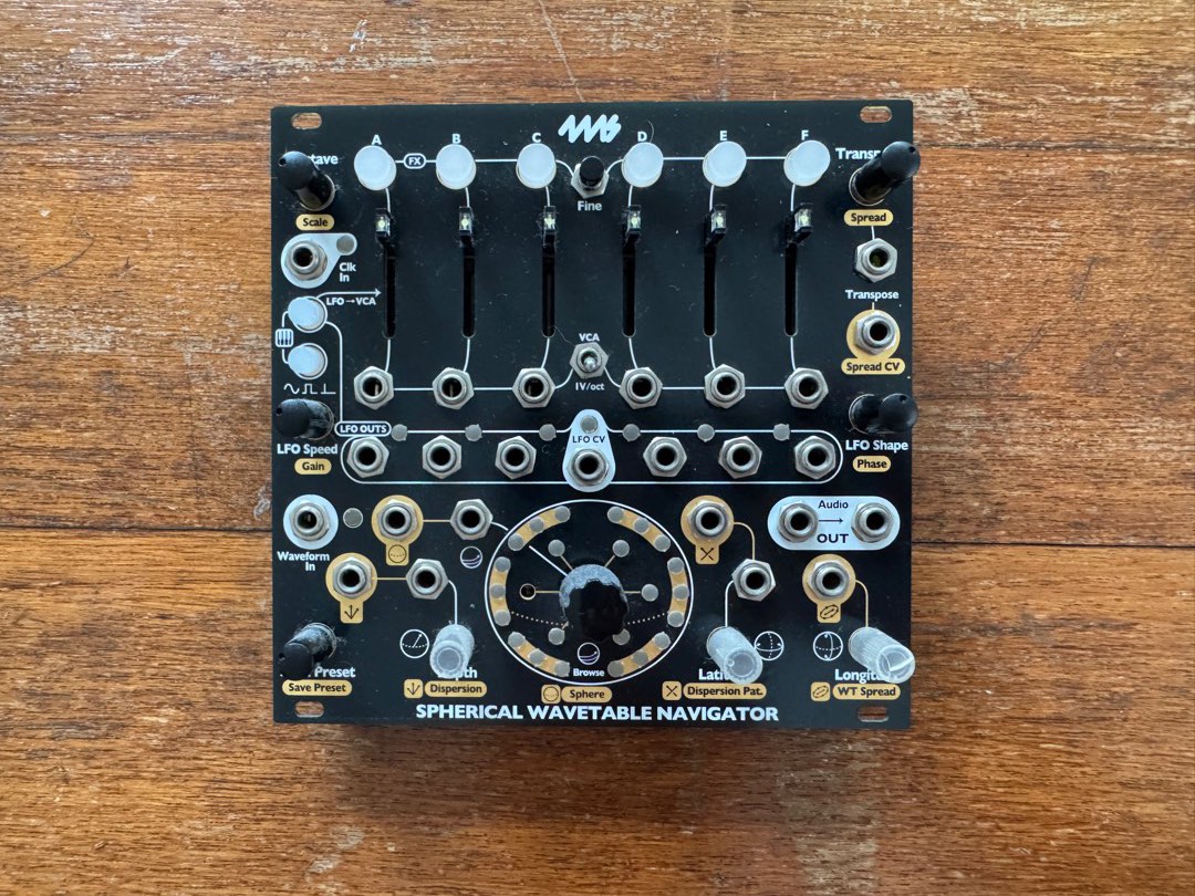4ms Spherical Wavetable Navigator Eurorack Module, Hobbies & Toys ...