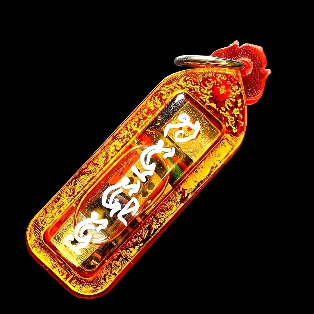 [$70] Wealth Takrut with Yant & Metta Oil, Phra Ajahn Amnat, BE2567 ...