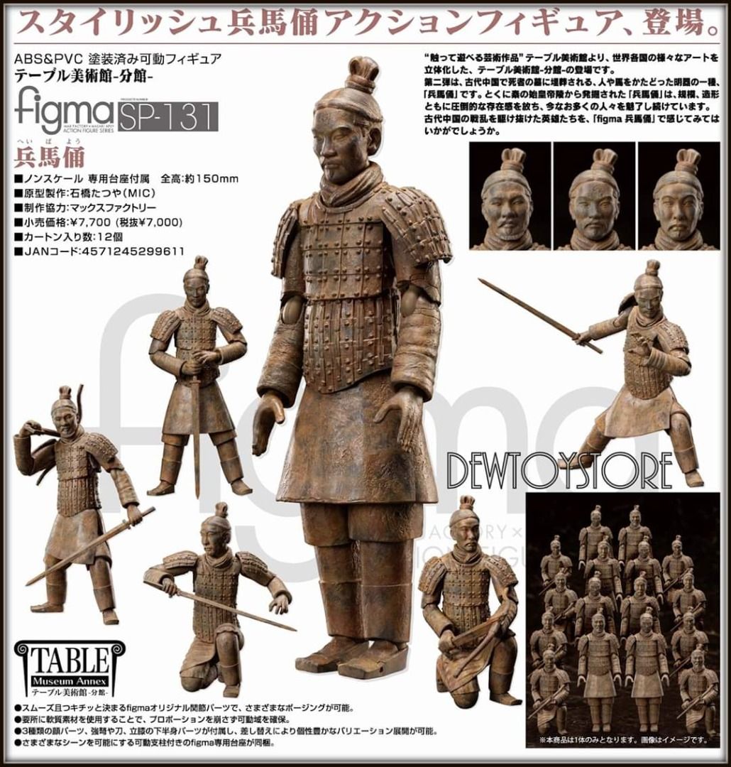 ⭐ [𝗣𝗿𝗲-𝗼𝗿𝗱𝗲𝗿] Figma Freeing 1/12 Scale Action Figure - SP-131 The Table ...