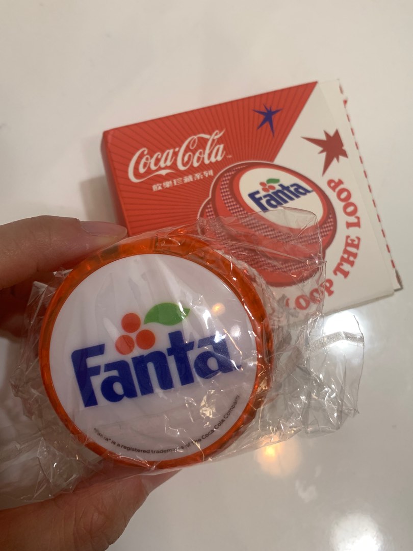 全新 復刻版 Fanta搖搖 yoyo 可口可樂出品 非賣品, 興趣及遊戲, 玩具 & 遊戲類 - Carousell