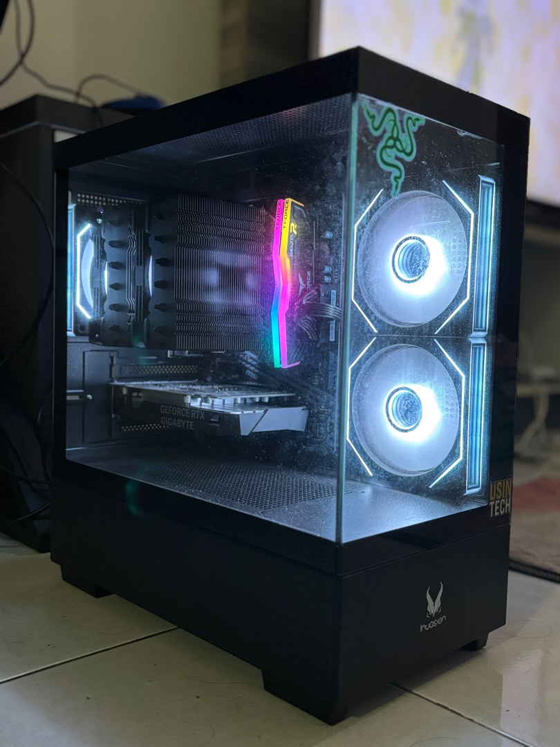 🔥 Gaming PC complete set – RTX 3050 + Ryzen 5 5500 + 16GB RAM + Windows ...