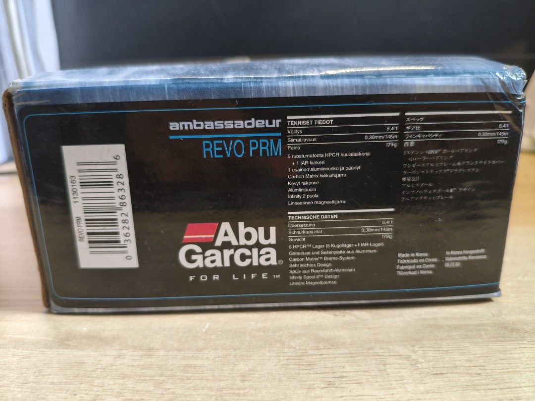Abu Garcia Ambassadeur Revo Premier Baitcaster BC Fishing Reel NOT Shimano, Daiwa, Rapala, Lures ...