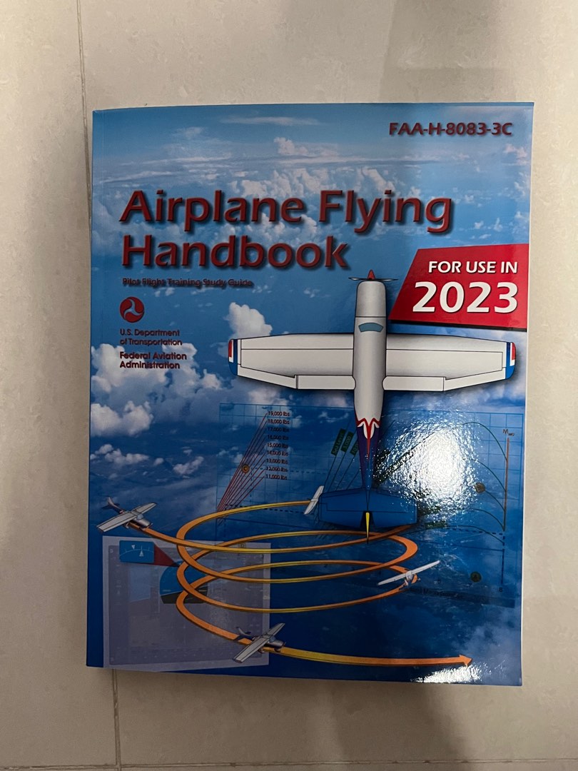 Airplane Flying Handbook Pilot Flight Training Study Guide, Hobbies ...