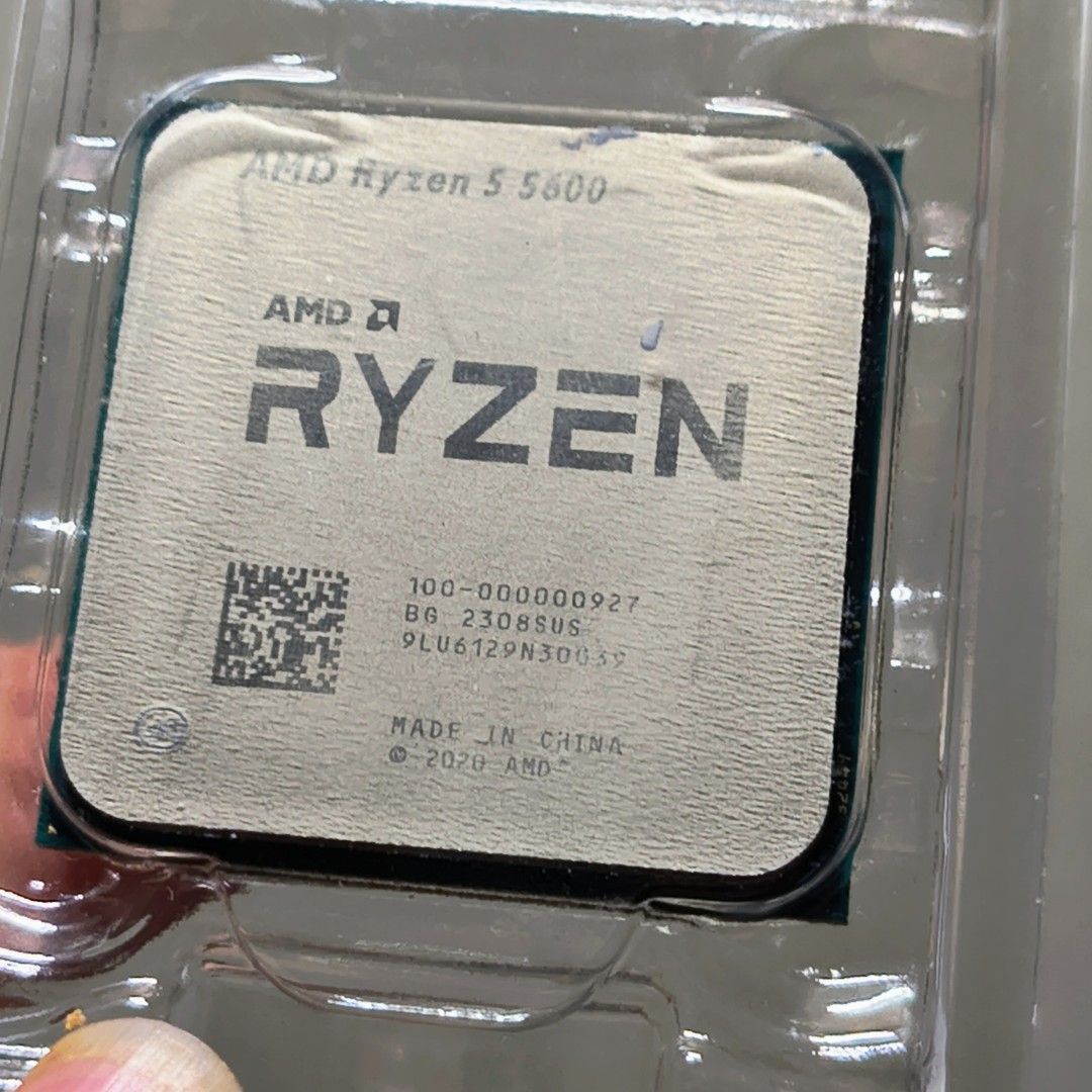 AMD Ryzen 5 5600 CPU not 5600X, Computers & Tech, Parts & Accessories ...