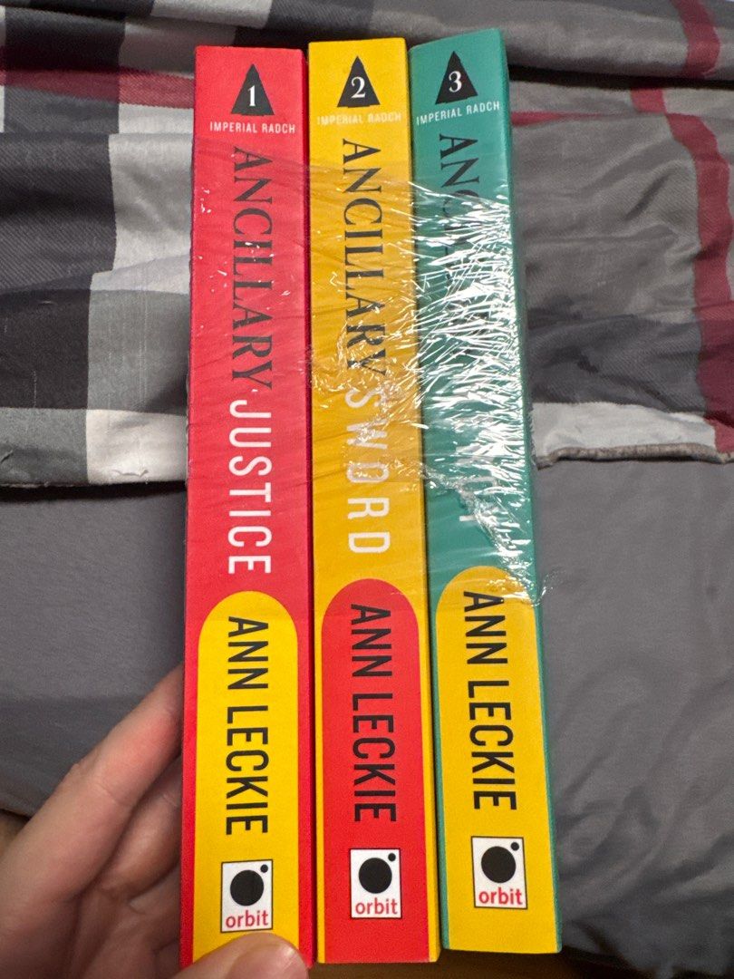 Ann Leckie Ancillary Series Books 1-3, Hobbies & Toys, Books ...