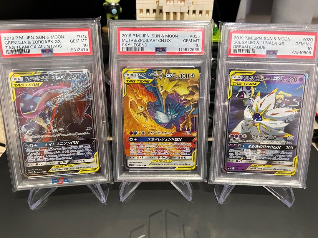 Assorted Japanese Tag Team GX PSA 10 Slabs, Hobbies & Toys, Toys ...