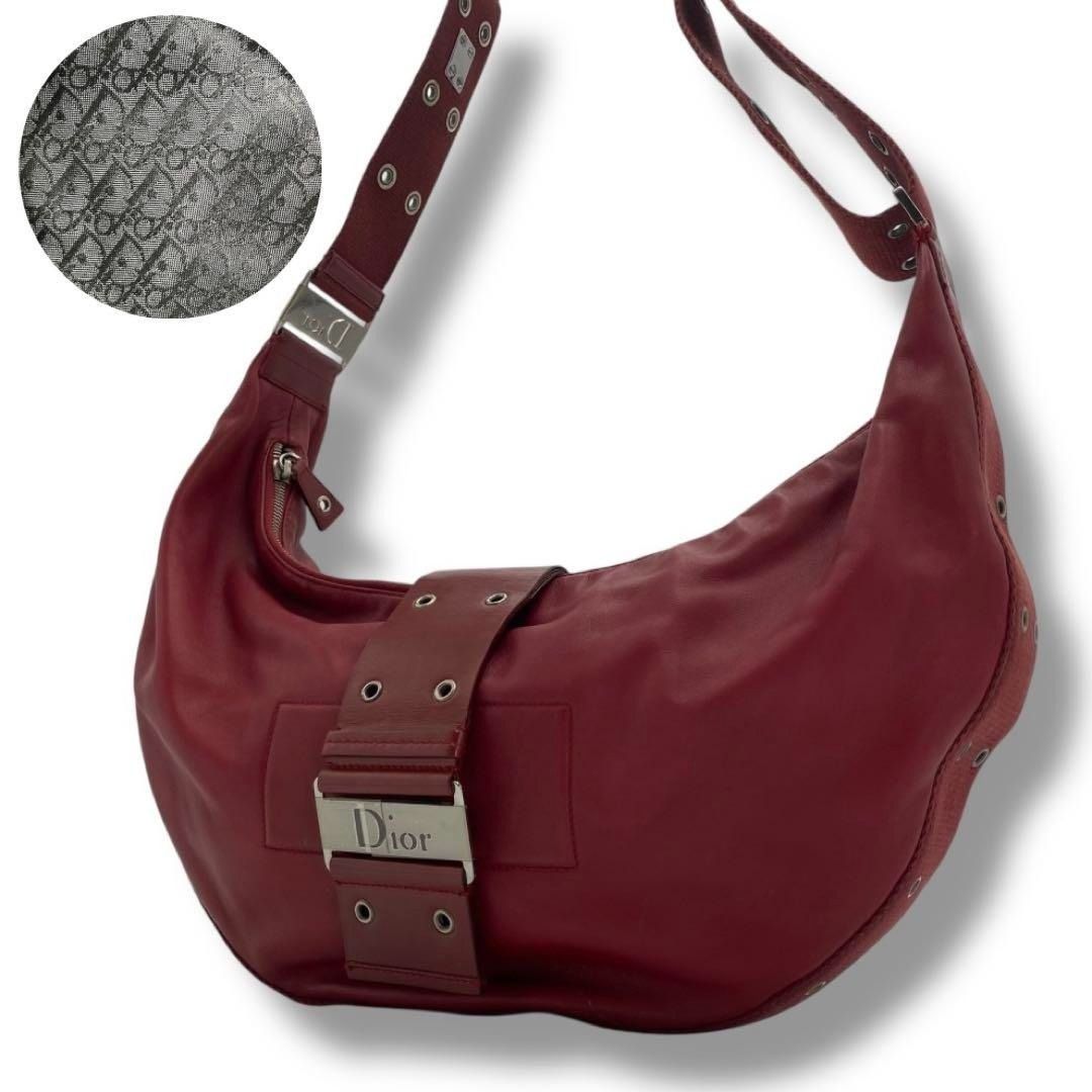 Authentic Dior Trotter Half Moon bag w/ Certificate of Appraisal ...