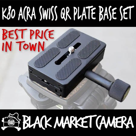 [BMC] K80 Quick Release Clamp Arca Swiss Type Plate Base Set With Long ...