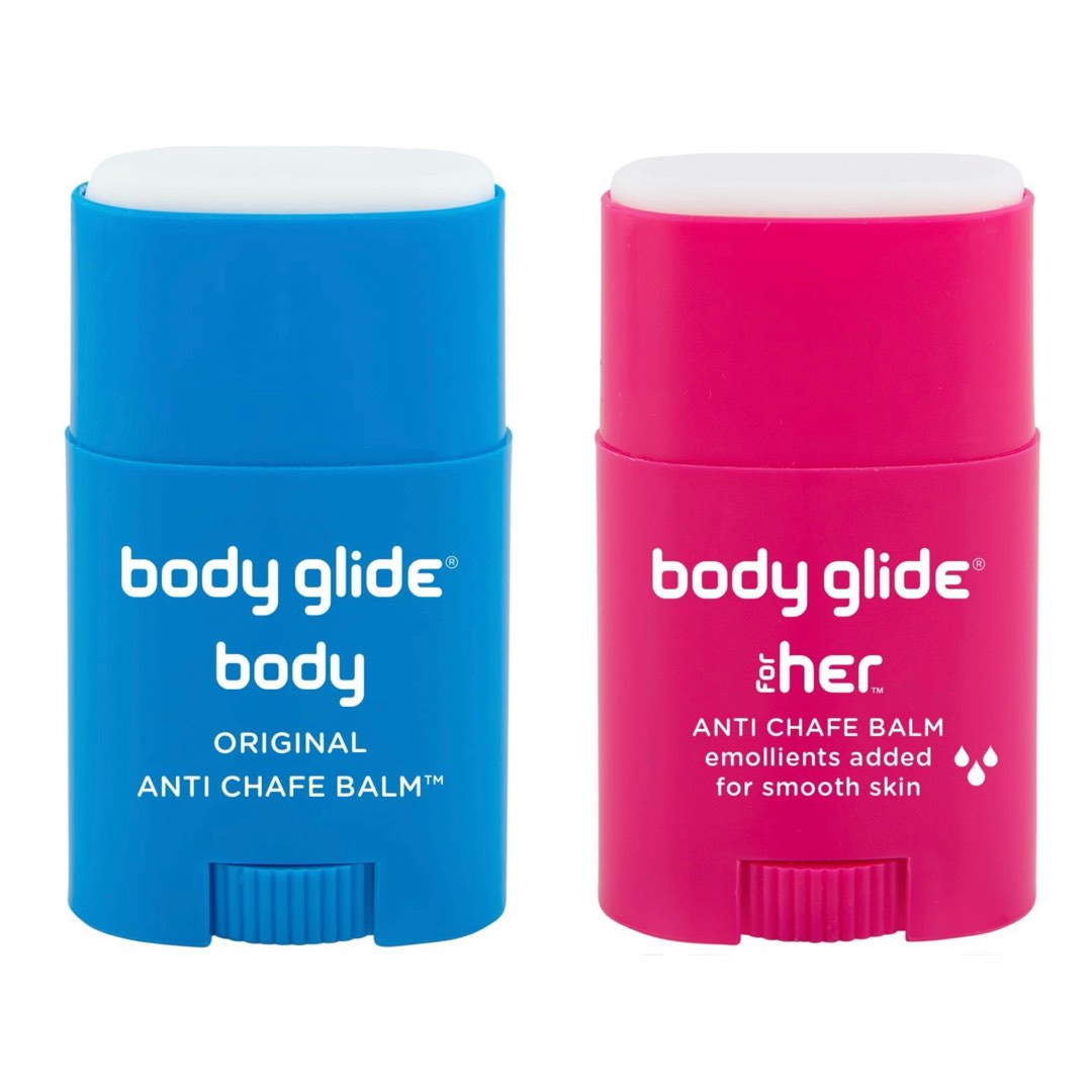 BodyGlide Original Anti-Chafe Balm, 0.80oz/Body Glide For Her Anti ...
