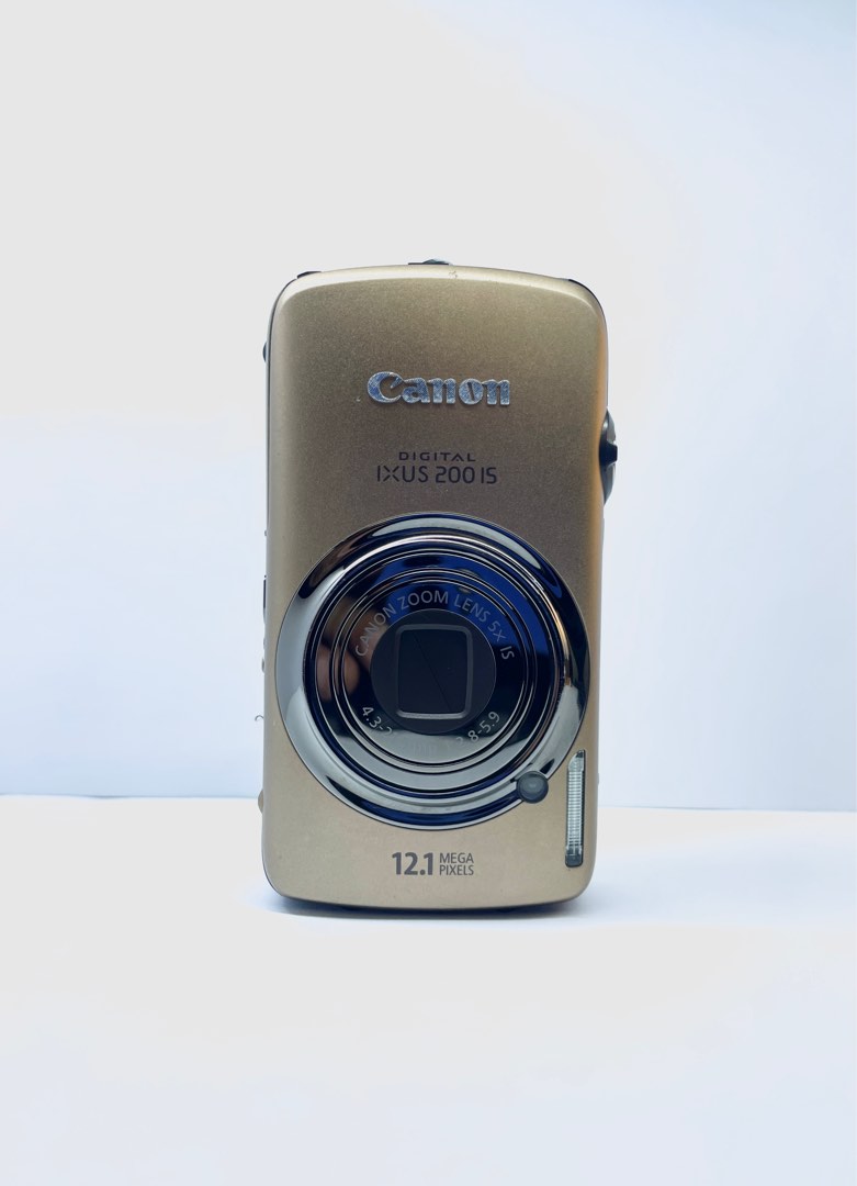 CANON IXUS 200is ( BRONZE ), Photography, Cameras on Carousell