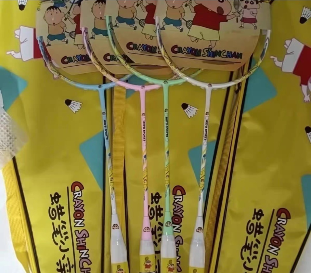 Crayon Shin-chan x Victor ARS-CS All-Carbon Fiber Ultralight Badminton ...