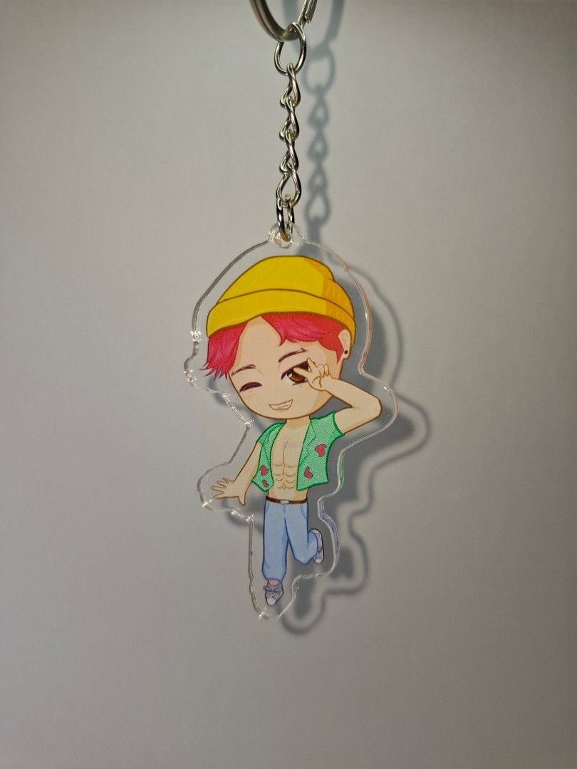 Cute Abby Saja Boys Kpop Demon Hunters Keychain B2B, Hobbies & Toys, Memorabilia & Collectibles ...