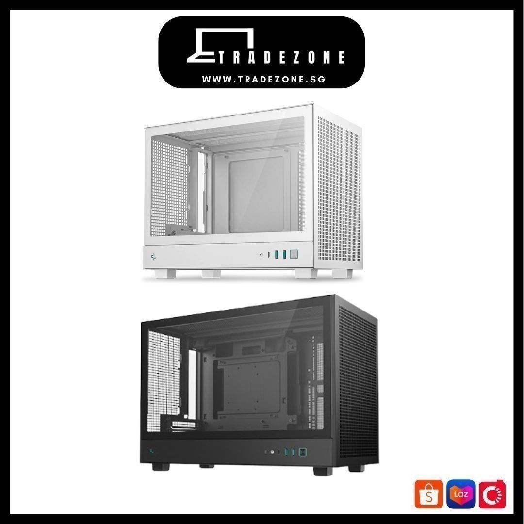 Deepcool CH160/CH160 PLUS/CH260 MATX/ITX Case Black/White, Computers ...