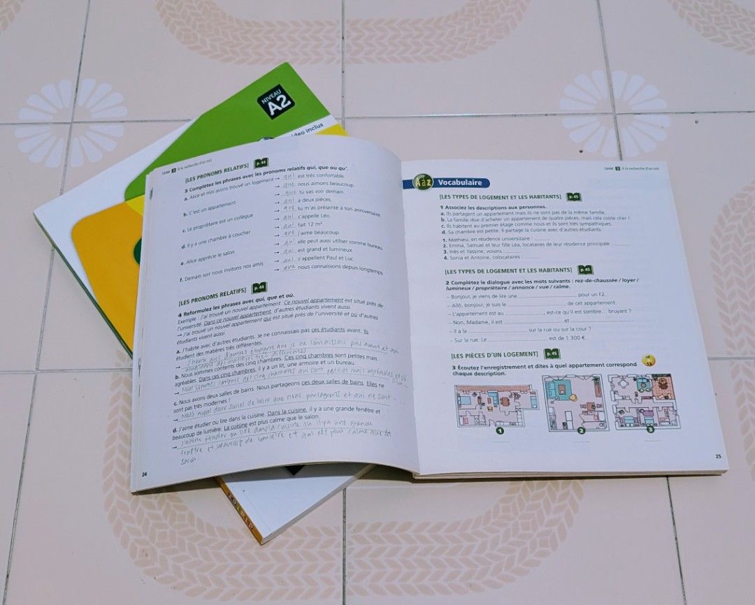 Édito A2 French Textbook and Workbook, Hobbies & Toys, Books & Magazines, Textbooks on Carousell