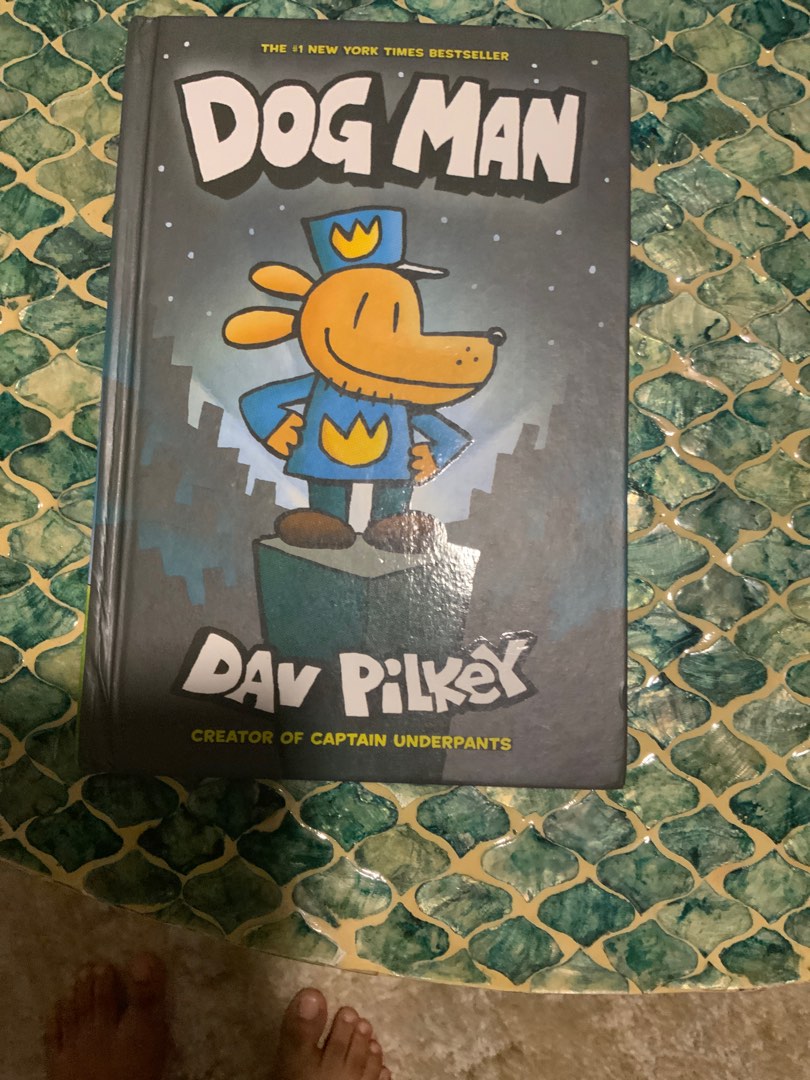 Dog Man Book by Dav Pilkey, Hobbies & Toys, Books & Magazines, Children ...