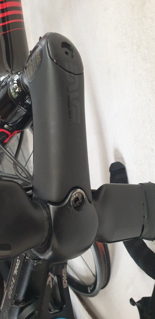 Enve aero stem with k edge mount, Sports Equipment, Bicycles & Parts ...