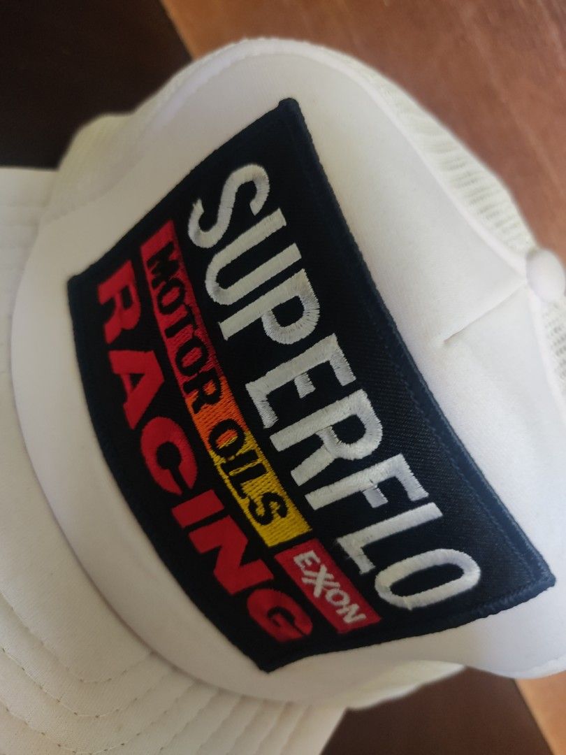 Exxon Superflo vintage trucker cap big patched, Men's Fashion, Watches ...