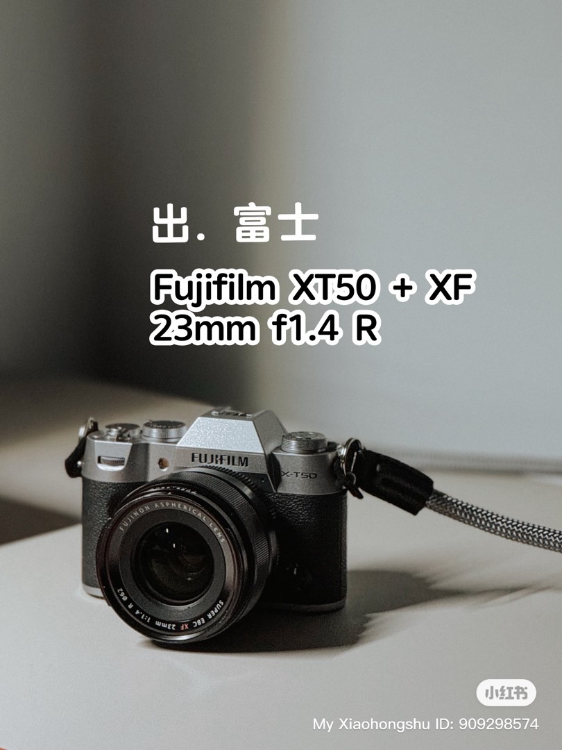 Fujifilm XT50 (Silver) + XF 23mm f1.4R, Photography, Cameras on Carousell