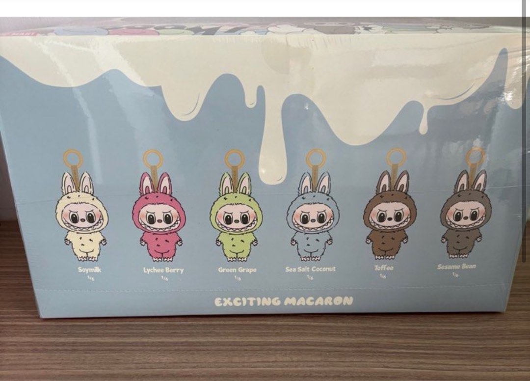 FULL set Labubu Macaroon V1, Hobbies & Toys, Toys & Games on Carousell