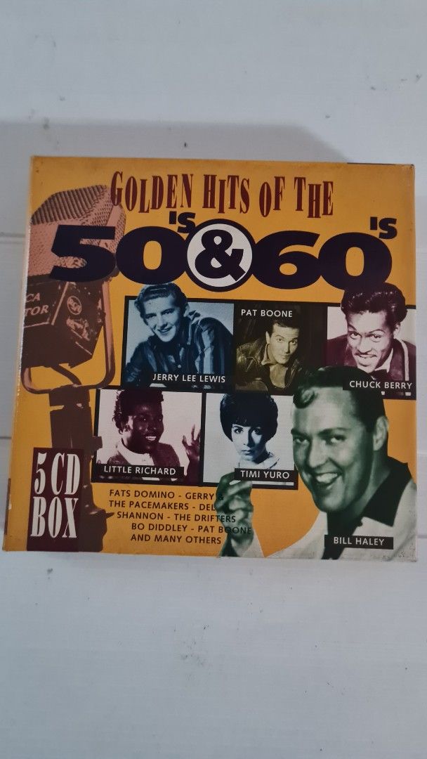 Golden Hits of the 50s & 60s 5 CD Box Set, Hobbies & Toys, Music ...