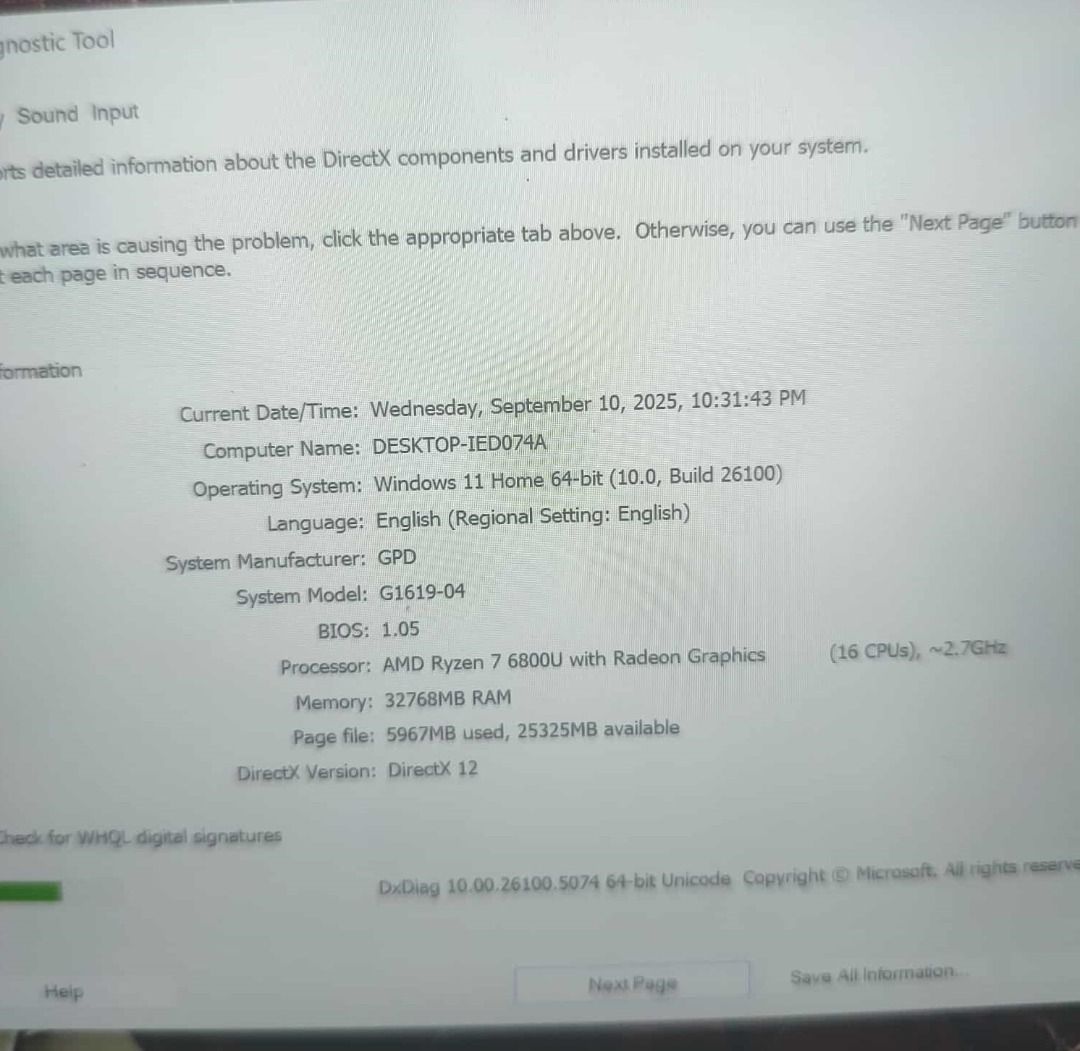 gpd win max 2 32gb variant 1tb ssd, Video Gaming, Video Game Consoles, Others on Carousell