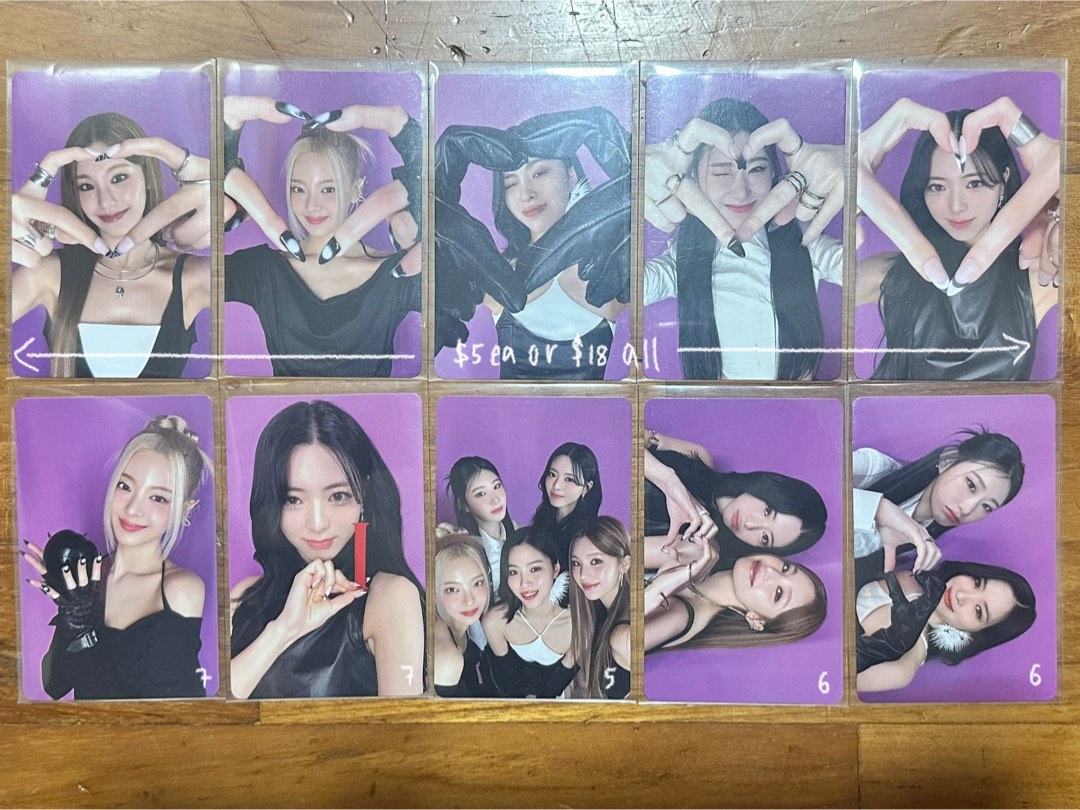 ITZY RINGO LIMITED B PHOTOCARDS (tags: Ringo, Japan, limited b, Yeji ...