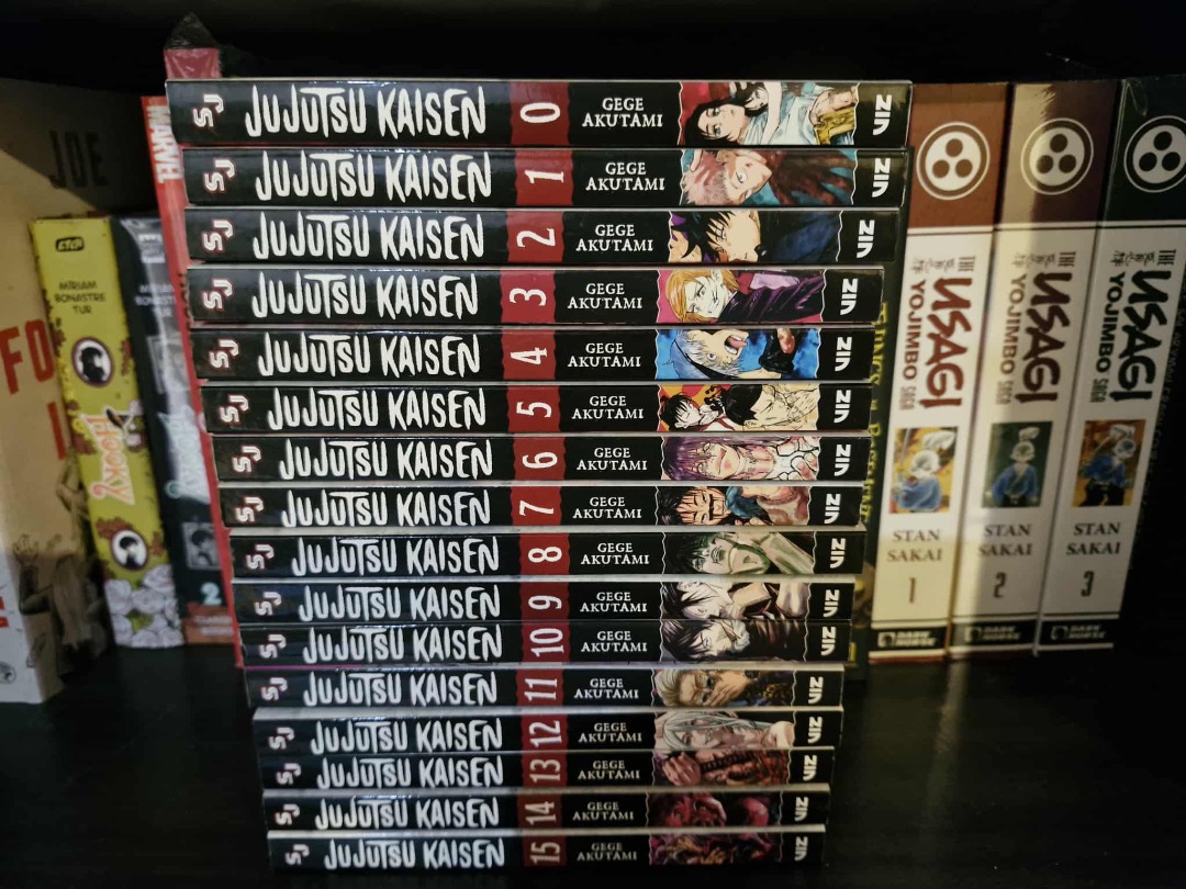Jujutsu Kaisen Tankobon Manga Vols. 0-15, Hobbies & Toys, Books ...
