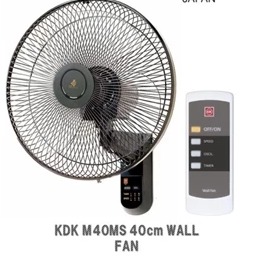 KDK M40MS 40cm Wall Fan with REMOTE, Furniture & Home Living, Lighting ...