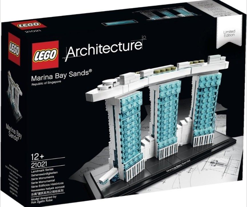 LEGO Architecture Marina Bay Sands 21021 - Limited Edition, Hobbies ...