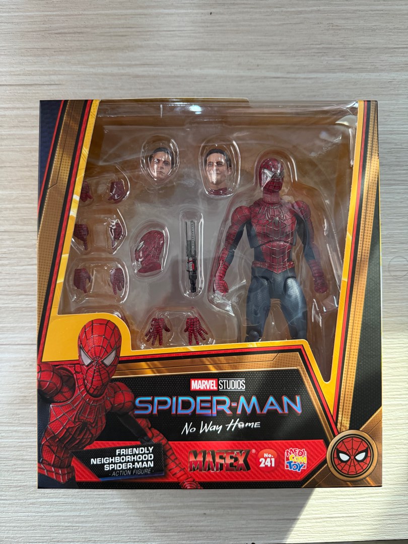 Mafex Spider-Man Tobey, Hobbies & Toys, Toys & Games on Carousell
