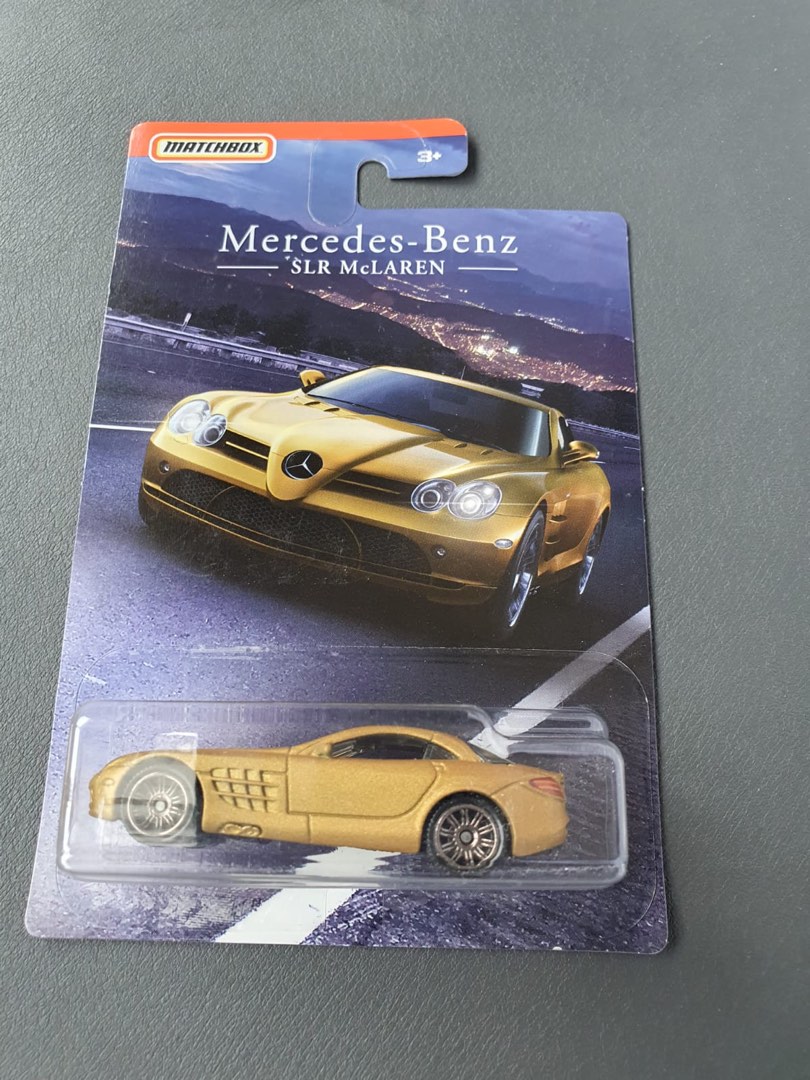 matchbox mercedes slr mclaren gold exclusive Hot Wheels diecast 1/64 ...