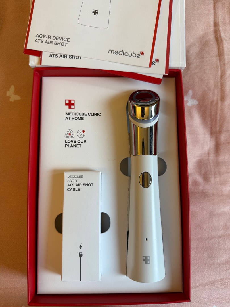 [勁平]Medicube AGE-R ATS Air Shot 美容儀, 美容＆個人護理, 健康及美容 - 皮膚護理, 面部 - 面部護理 ...