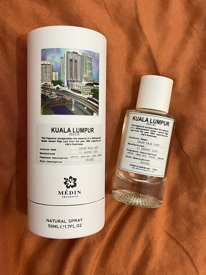 Medin Fragrance Jalan Raja Laut, Beauty & Personal Care, Fragrance ...