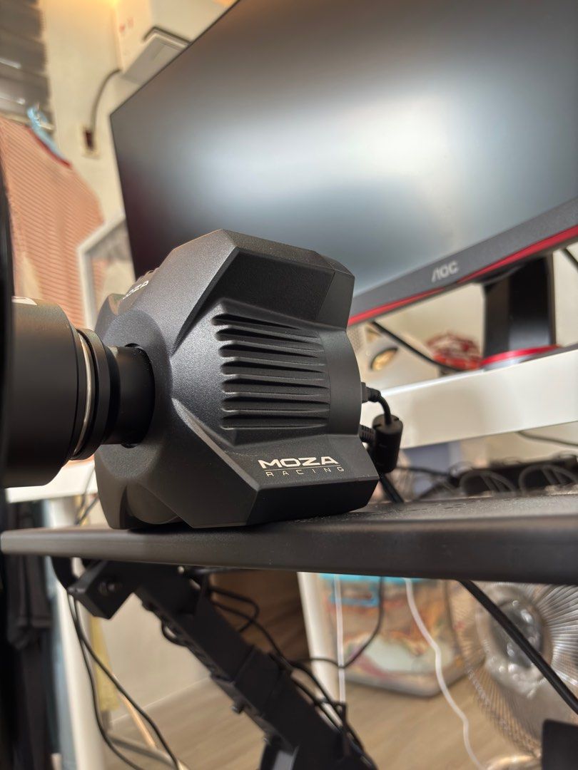 Moza R3 Wheelbase & ES Formula Wheel Mod, Video Gaming, Gaming ...