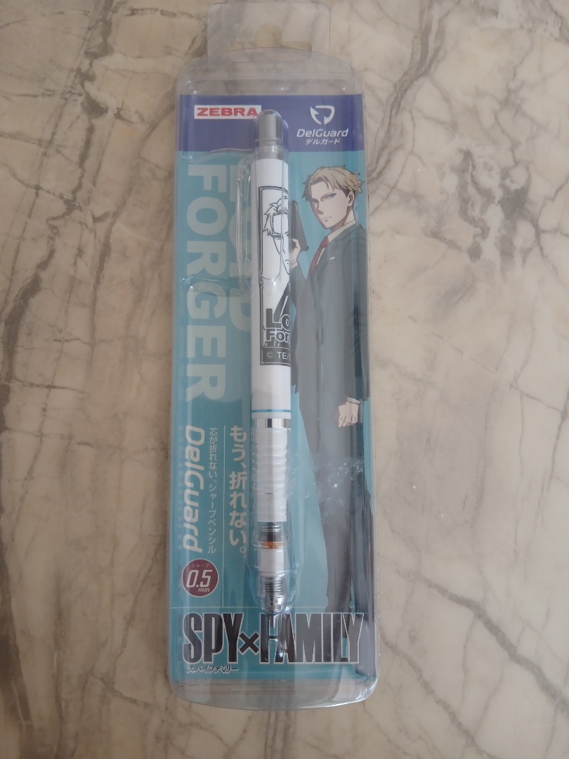 (NEGOTIABLE) Zebra DelGuard 0.5mm Mechanical Pencil – Spy x Family ...