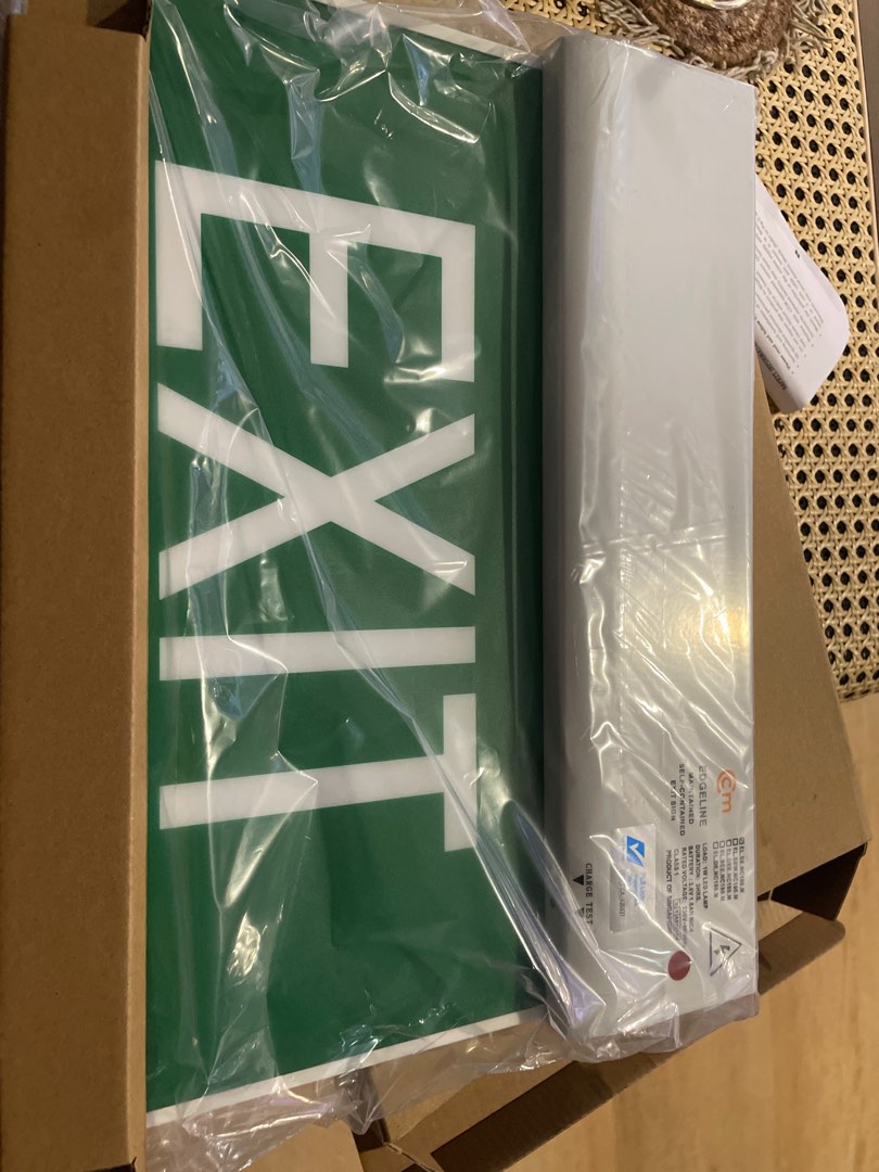 New Emergency Exit Sign, Everything Else on Carousell