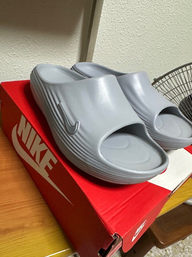 Nike reactx rejuven8 slide, Men's Fashion, Footwear, Flipflops and ...